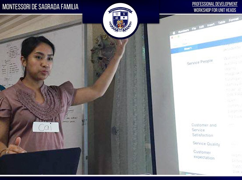 Cascading the MDSF vision and mission to school unit heads